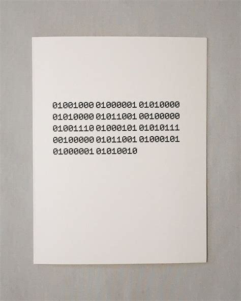 Happy New Year Geeky Binary Card Binary Code Card New Year Etsy