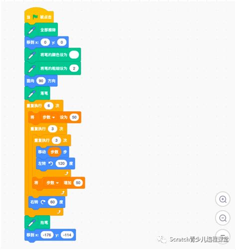 蓝桥杯scratch集训操作题：绘制蜘蛛网 画蜘蛛网 源码 csdn博客