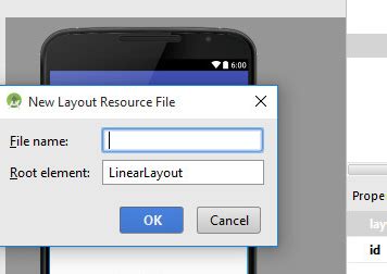 Unable To Customize New Layout Resource File In Android Studio Stack Overflow