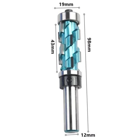 HIGH PERFORMANCE CARBIDE Spiral Double Bearing Router Bit For Precise Cuts 36 54 PicClick UK