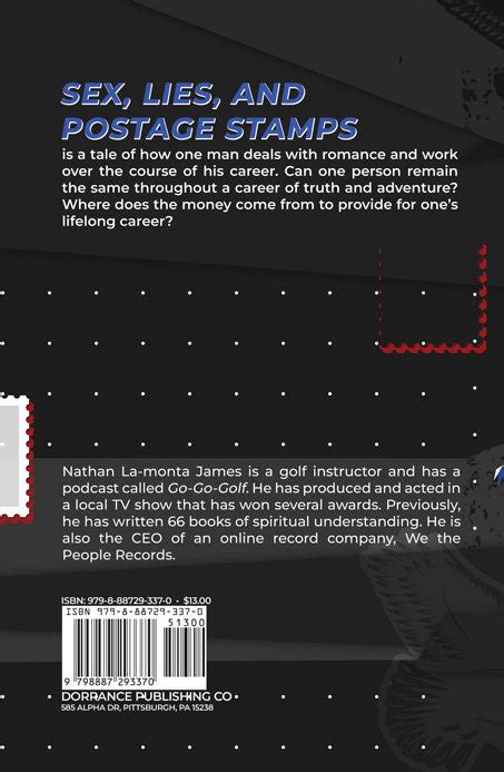 Sex Lies And Postage Stamps Dorrance Bookstore