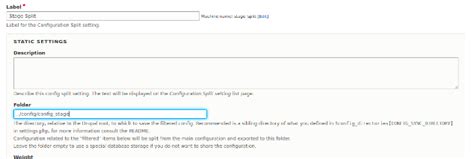 Configuration Split In Drupal To The New Blog