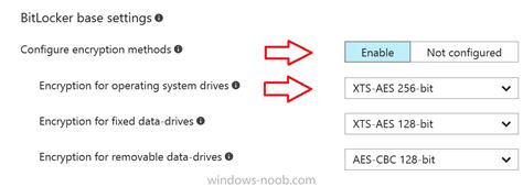 How Can I Configure Bitlocker Settings On Windows 10 Devices Managed By Intune Just Another