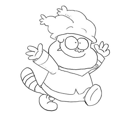Chowder Coloring Pages Free