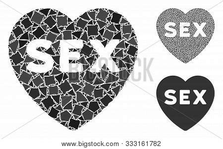 Sex Heart Composition Vector Photo Free Trial Bigstock