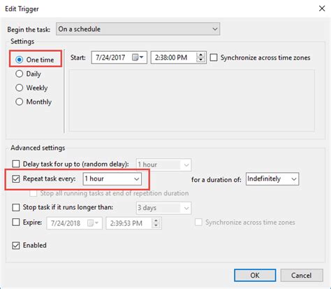 Run A Task Every X Minutes With Windows Task Scheduler Gang Of Coders