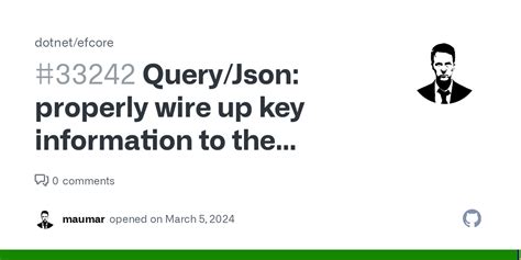 Queryjson Properly Wire Up Key Information To The Materializer When