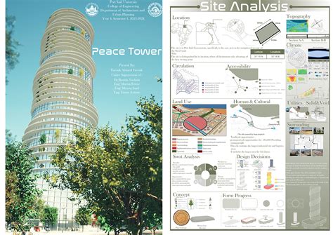 eco tower design in elsalam city east port said behance
