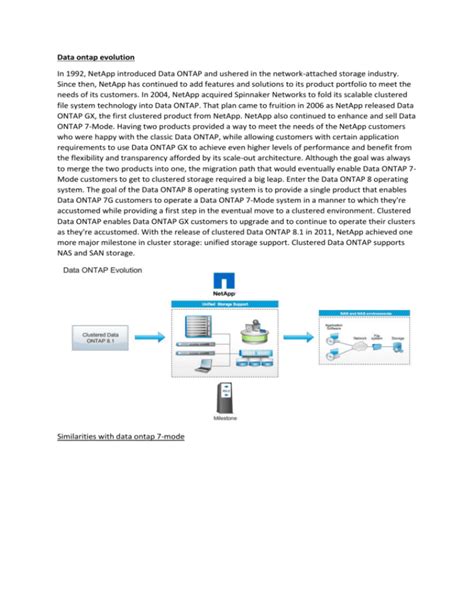 Clustered Data Ontap Fundementals