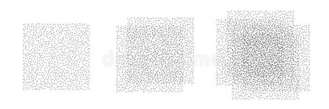 Dot Halftone Square Gradient Half Tone Texture Background Stipple Dot Pattern Spot Fade
