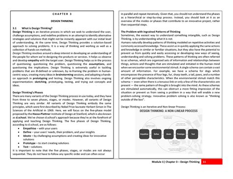 Hci 101 Chapter 3 Module 1 Module 1 Chapter 3 Design Thinking 11