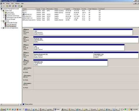 Main Drive Partition Reading As System Reserved Partition Solved