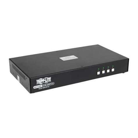 Tripp Lite Secure 4 Port 4K KVM Switch