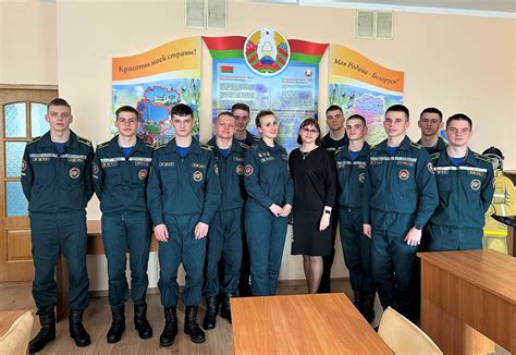 Обучающее занятие с курсантами Университета гражданской защиты МЧС Республики Беларусь