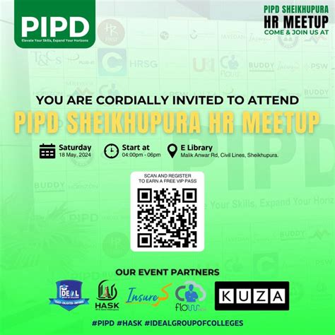 Muhammad Rizwan Ishaq Mpa Hr Mshrm On Linkedin Thanks To The Pipd Team For This Invitation
