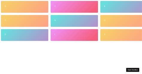 react spring draggable multi column codesandbox