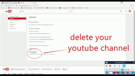 How To Delete YouTube Channel YouTube