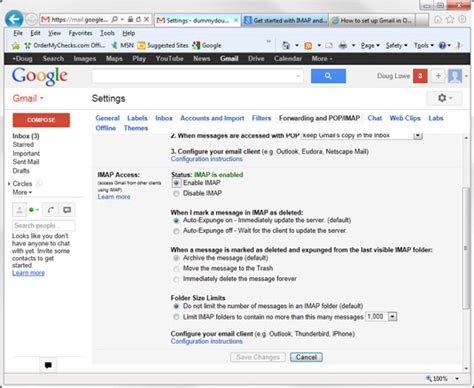 Everything Windows Using Microsoft Outlook With Gmail