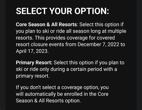 Epic Pass Coverage Options Whats The Difference And Why Are They Asking Me This Rskiing