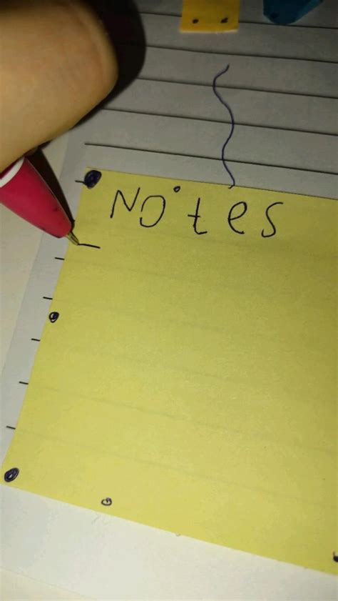 Aesthetic Notes ️ Notes Notebook Supplies