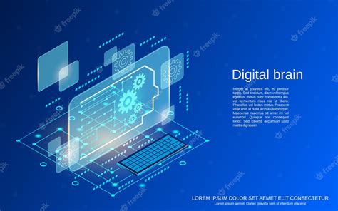 Premium Vector Digital Brain Artificial Intelligence Innovation