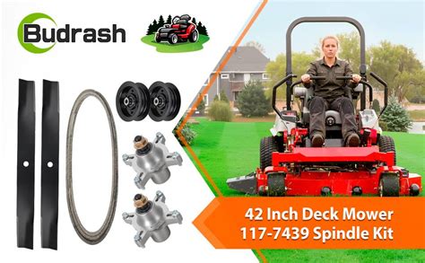 Budrash 42 Inch Deck Rebuild Kit Compatible With Ex Mark