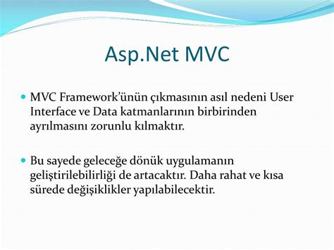 ppt asp mvc powerpoint presentation free download id 7007266