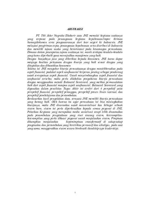 Doc Design Strategy Map Dan Kpi Key Performance Indicator Berbasis Balanced Scorecard