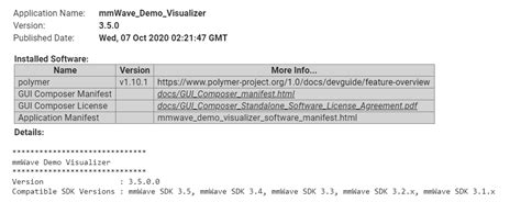 Awr1642boost Awr1642boost Cannot Link To Mmwavedemovisualizer