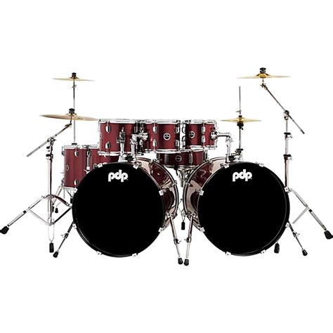 PDP By DW Encore 8 Piece Shell Pack Ruby Red Guitar Center