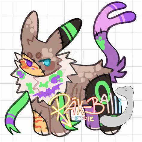 Eevee Frankenstein Closed By Rak Balli On Deviantart