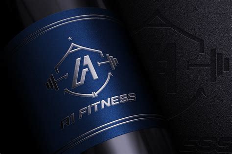 A1 휘트니스 로고 디자인 포트폴리오 크몽