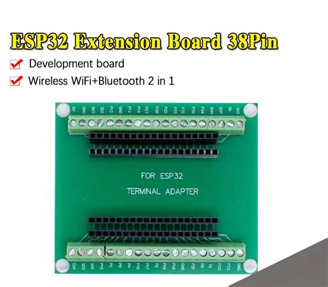 Aeak Esp Wroom 32 Microcontroller Development Board Esp32 Expansion Breakout Board Gpio 1 Into 2