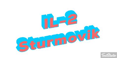 Il 2 Sturmovik Videogame Animated  Logo Designs