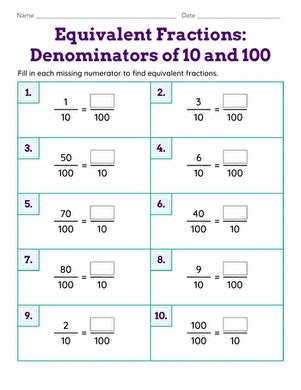 Free Adding Tenths And Hundredths Fractions Worksheet Download Free Adding Tenths And