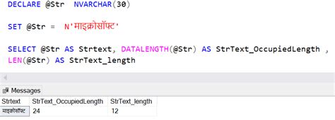 Sql Server Nvarchar Sql Bi Tutorials