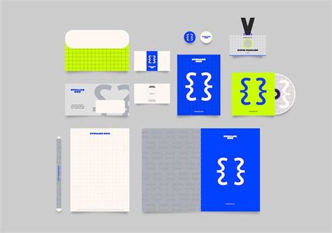 Free Vector Flat Design Business Stationery Template