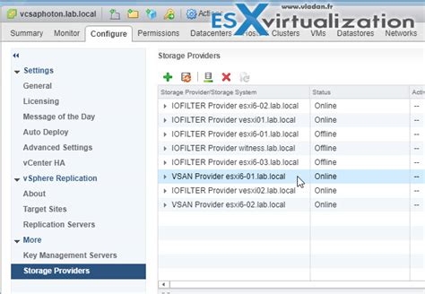 VCP DCV Objective Configure Software Defined Storage ESX Virtualization
