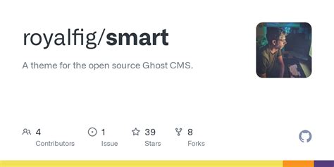 Github Royalfig Smart A Theme For The Open Source Ghost Cms