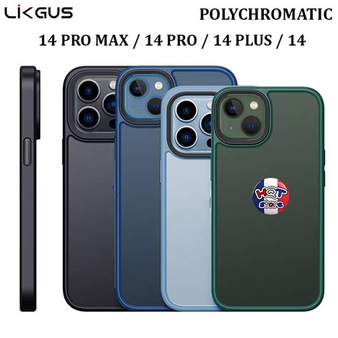 Ốp Lưng Nhám Mờ Likgus Matte 3 Cho Ip 14 Pro Max 14 Pro 14 Plus 14 Chống Vân Tay Chống Bám
