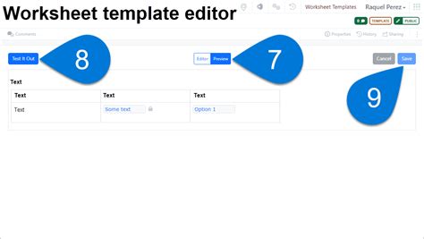 Signals Notebook Edit A Worksheet Template From The Signals Configuration Revvity Signals