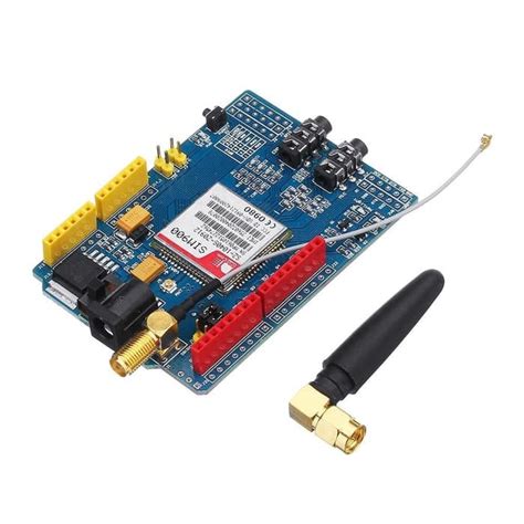 Jual Sim900 Gsm Gprs Quad Band Shield Module For Arduino Shopee Indonesia