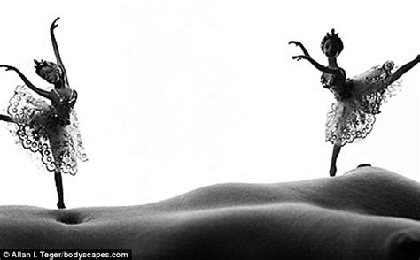 Idyllic Landscape Or Naked Body Artist Photographs Bodyscapes Using Miniature Figures And