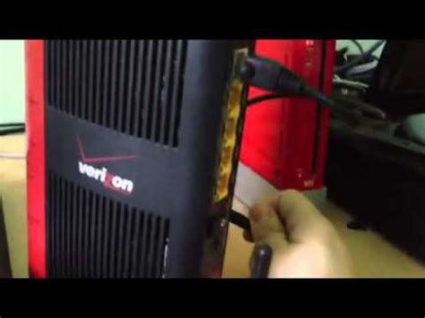 Actiontec MI WR REV I Router Physical Setup YouTube