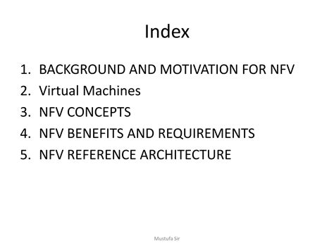 Network Functions Virtualization Concepts And Architecture Ppt