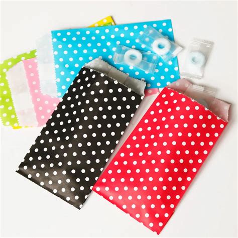 25 шт бумажный мешок мини Красочные горошек сумки для подарка подарочная упаковка бумажный