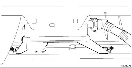 Subaru Legacy Bnbs 2015 2019 Service Manual Installation Drain