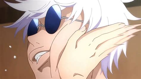 Gojo Gets Slapped Really Hard By Riko Jujutsu Kaisen Season Youtube