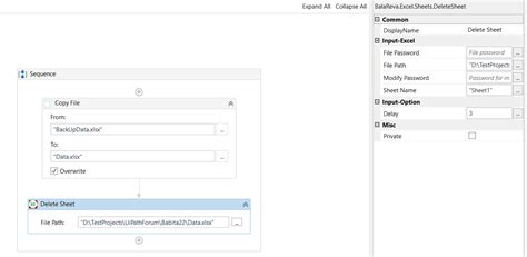 Delete Sheet Help Uipath Community Forum