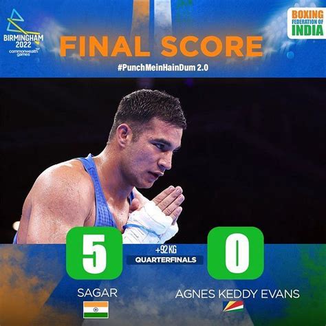Commonwealth Games 2022 Sagar Ahlawat Rohit Tokas Win 7 Indian